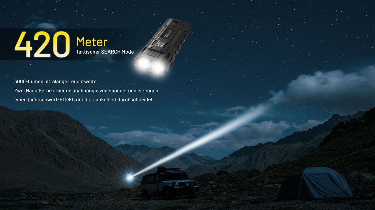 Nitecore EDC37 - 8000 Lumen | NC-EDC37