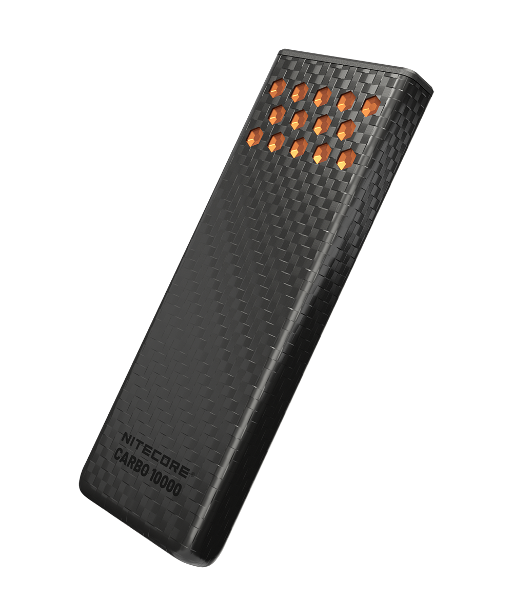 Nitecore Powerbank CARBO10000 GEN2 - 10000mAh | orange | NC-CARBO10000G2-O